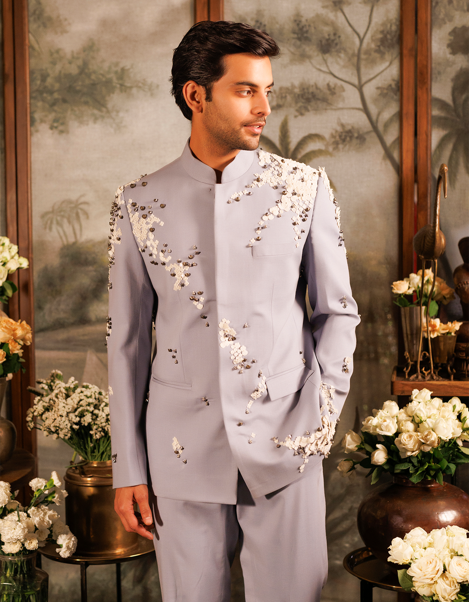 Buy Bandhgala Suit for Men Online | Designer Bandhgala Collection ...