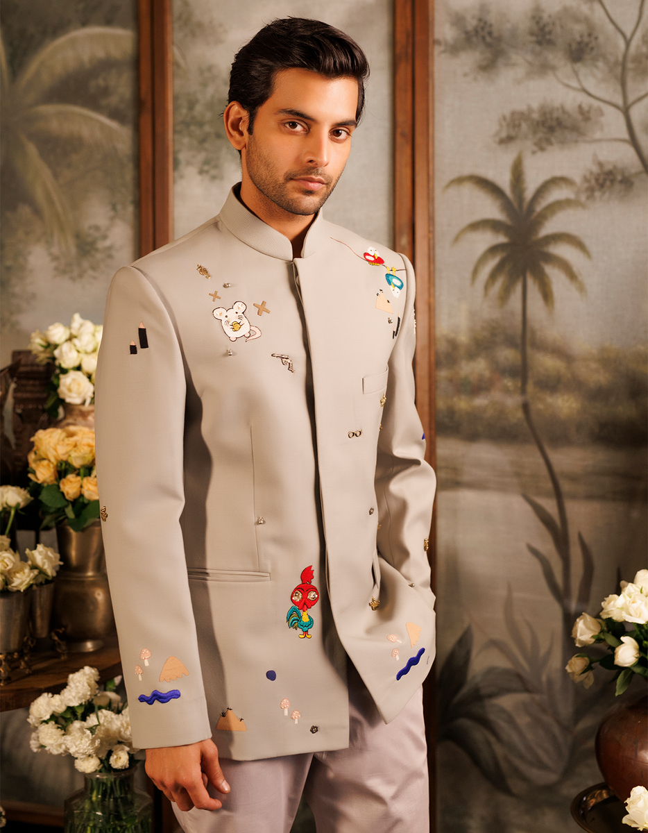 Buy Bandhgala Suit for Men Online | Designer Bandhgala Collection ...